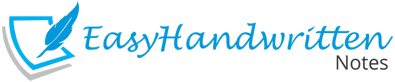 Handwritten Sample — EasyHandwrittenNotes.com